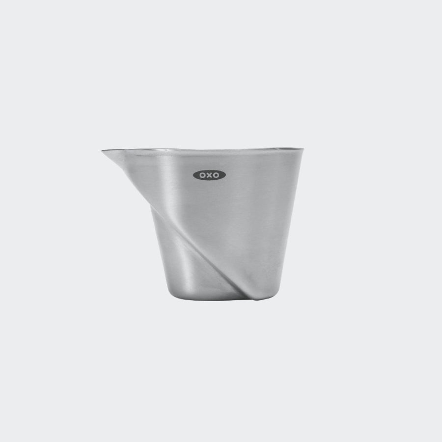 OXO Steel Angled Measuring Jigger, Stainless Steel – Flowers of Vice